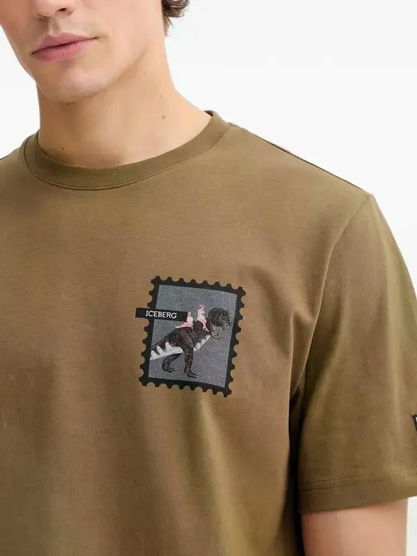 Iceberg Stamp-patch T-shirt