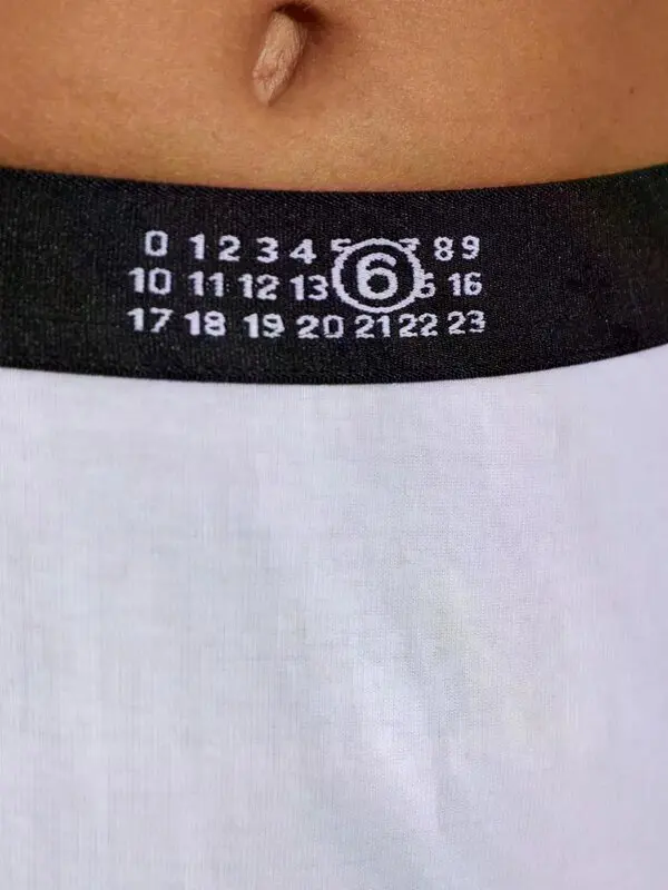 MAISON MARGIELA Logo-print Boxer Shorts