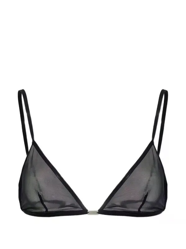 MAISON MARGIELA Sheer Triangle Bra