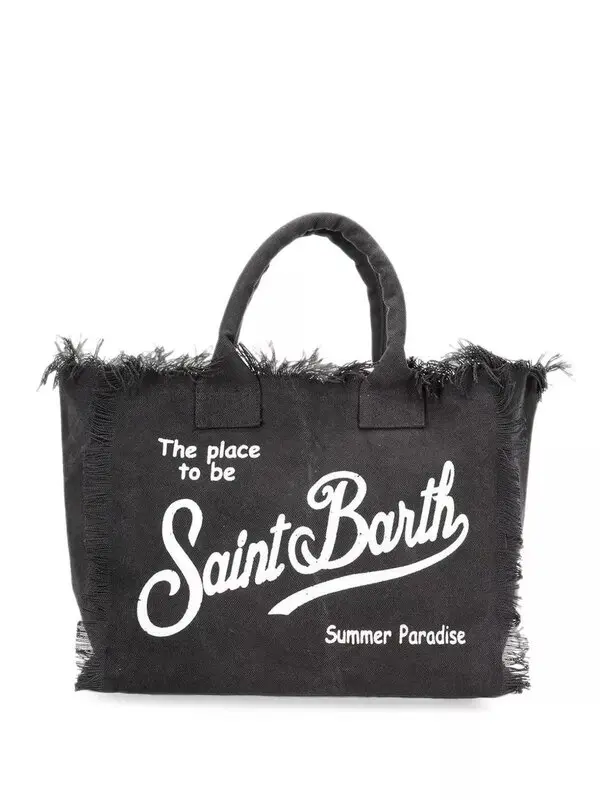 MC2 SAINT BARTH Colette Frayed Tote Bag