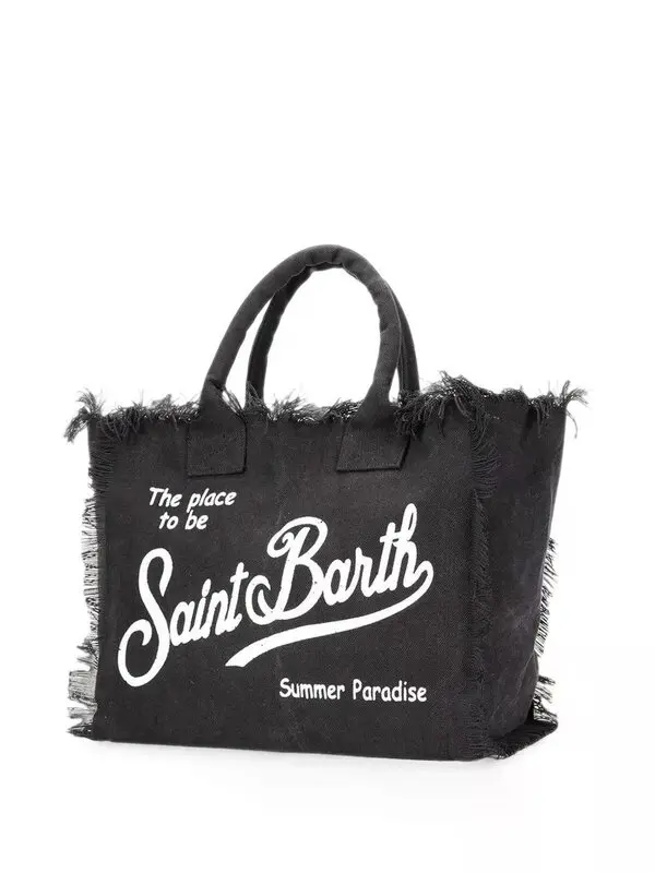 MC2 SAINT BARTH Colette Frayed Tote Bag