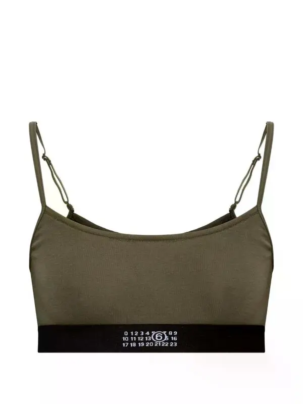 MAISON MARGIELA Logo-tape Bra