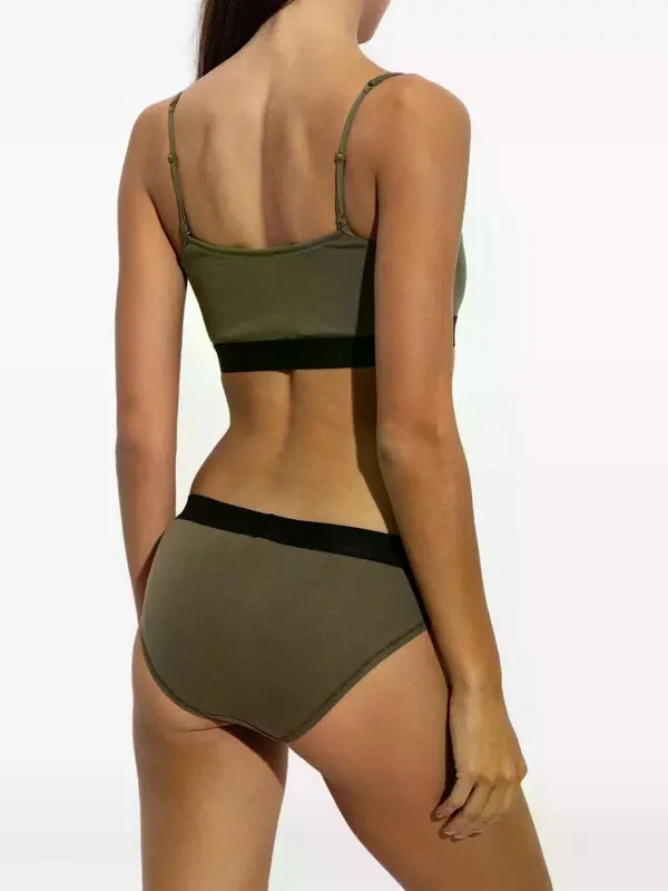 MAISON MARGIELA Logo-tape Bra