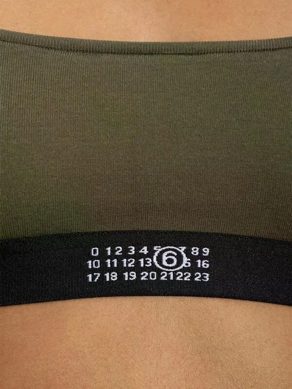 MAISON MARGIELA Logo-tape Bra