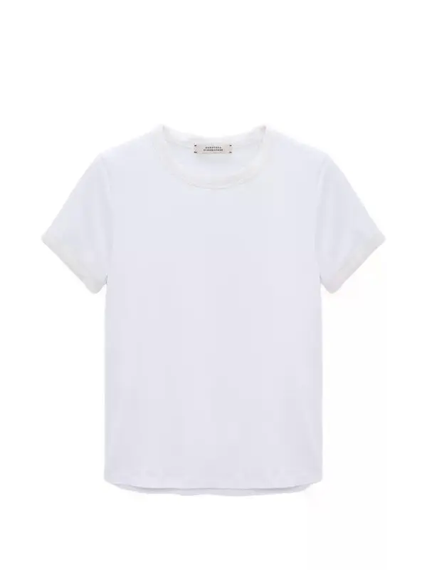 Dorothee Schumacher Scalloped Edge T-shirt - White