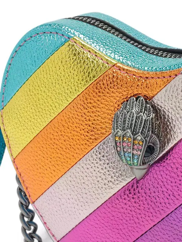 Kurt Geiger Kensington Heart Bag With Embellished Eagle Head
