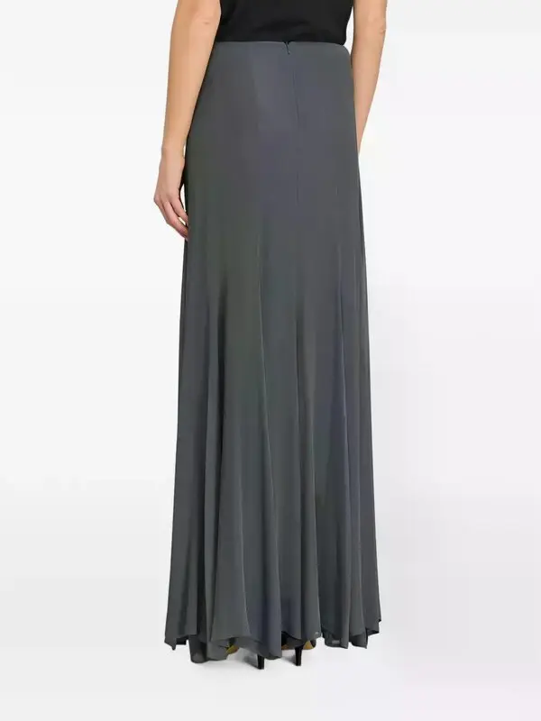 SEMICOUTURE Rachelle Panelled Flared Maxi Skirt