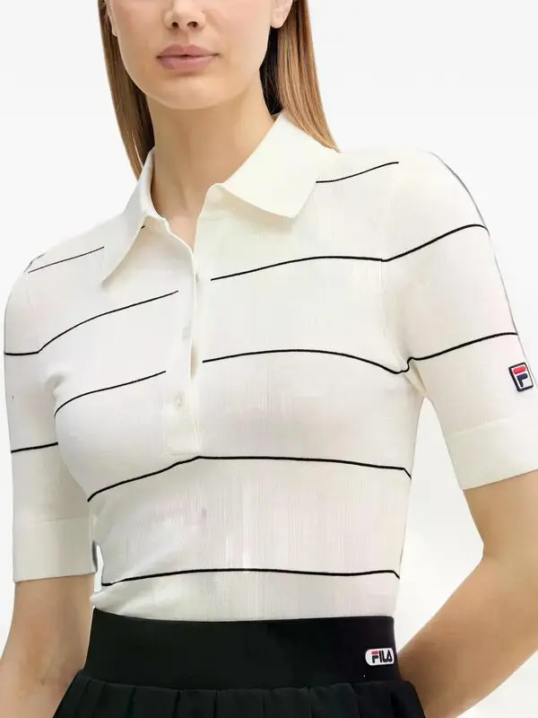 FILA Montecarlo Striped Polo Shirt