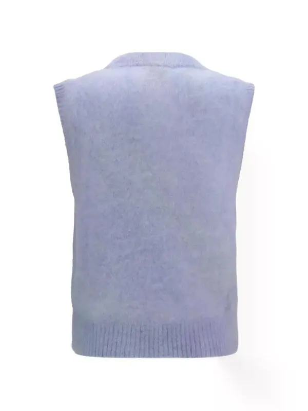 GANNI Crew-neck Vest