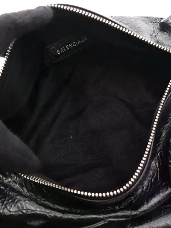 Balenciaga Lambskin Superbusy Sling Bag Xs Shoulder Bag - Black
