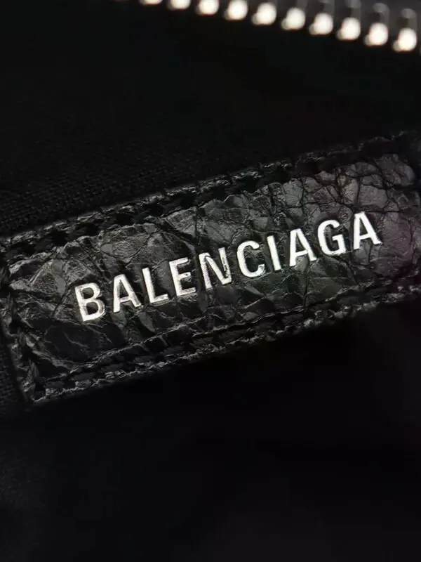 Balenciaga Lambskin Superbusy Sling Bag Xs Shoulder Bag - Black