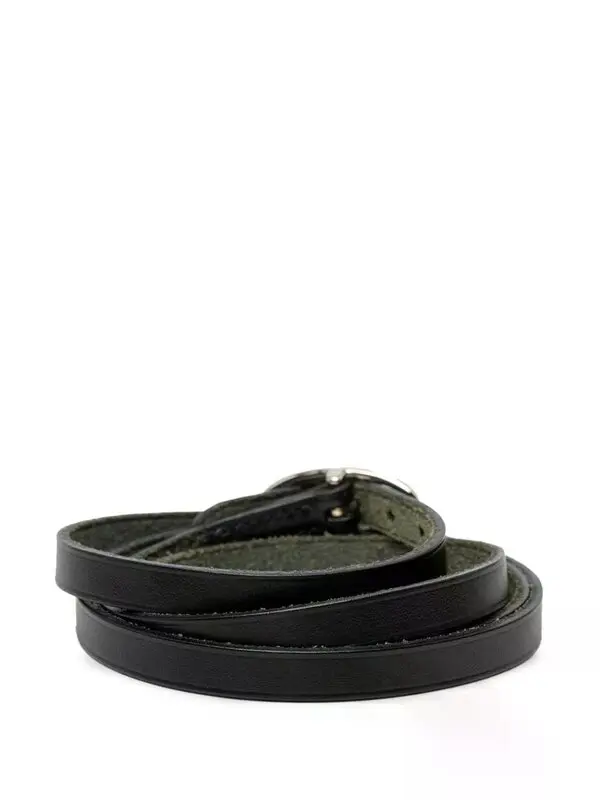 Hermès 2006 Box Calf Triple Tour Wrap Bracelet Costume Bracelet