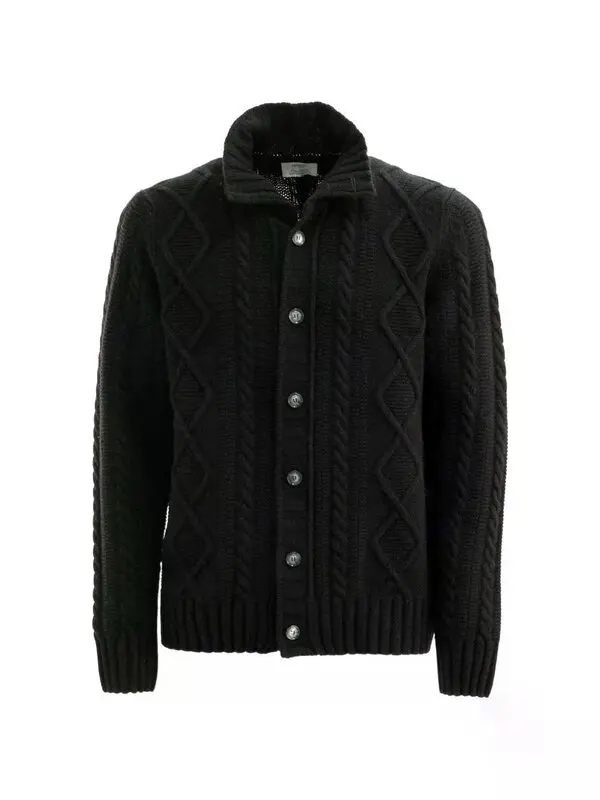 BARBA NAPOLI Cable-knit Cardigan