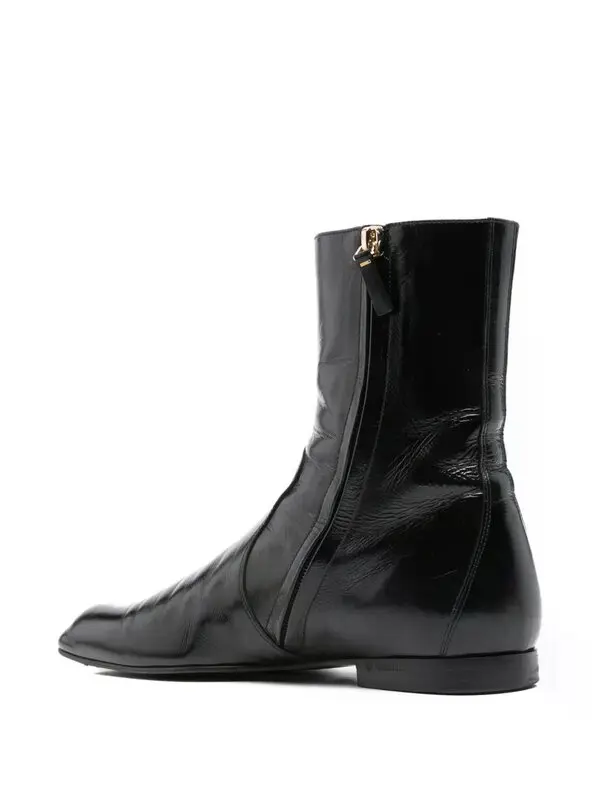 Khaite Colt Side-zip Ankle Boots