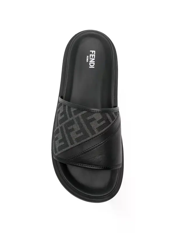 Fendi Ff-jacquard Sandals
