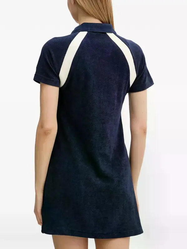 FILA Belfiore Zip-up Polo-collar Mini Dress
