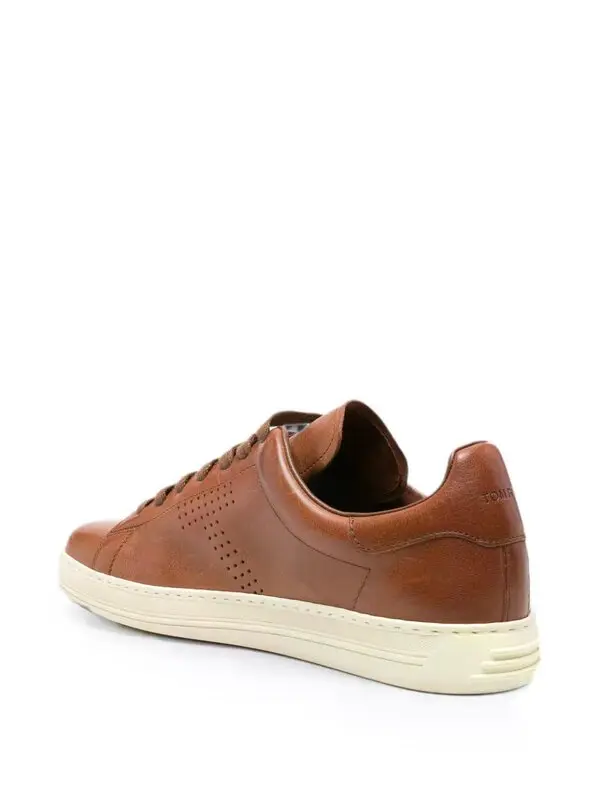 TOM FORD Perforated-logo Sneakers