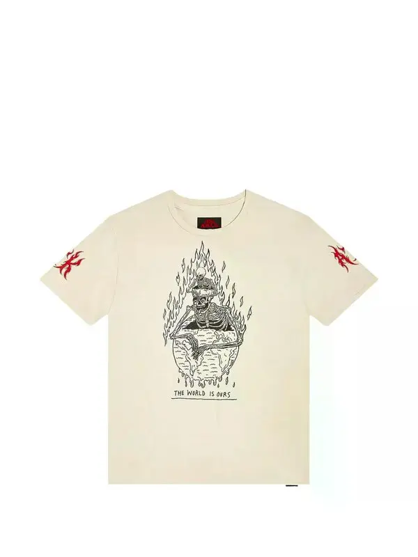 GALLERY DEPT. The World Is Ours Graphic-print T-shirt - White