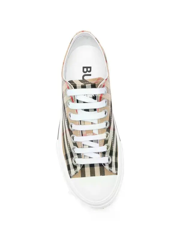 Burberry House Check Platform Sneakers