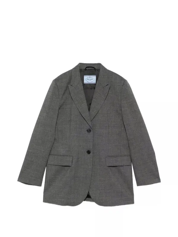 Prada Single-breasted Blazer - Grey