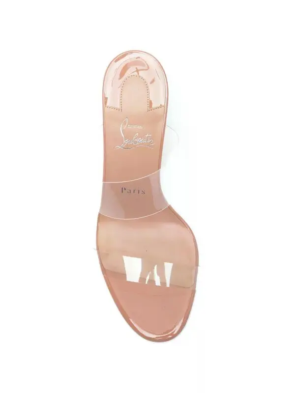 CHRISTIAN LOUBOUTIN Just Nothing Transparent Sandals