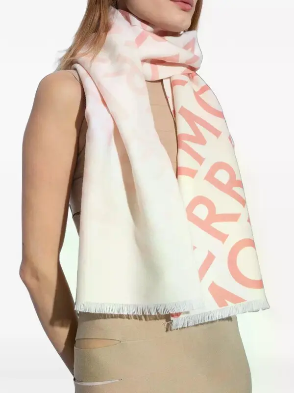 FERRAGAMO Double Scarf With Lettering