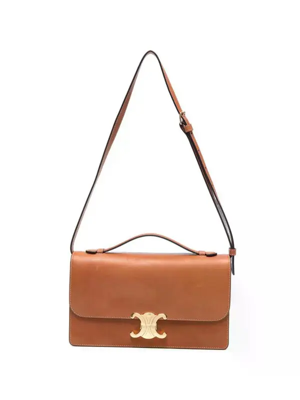Celine Triomphe Folio Tote Bag - Brown