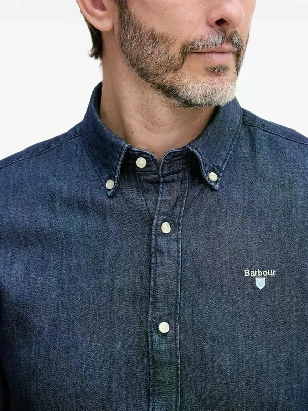 Barbour Button-down Denim Shirt