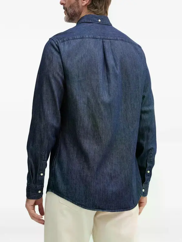 Barbour Button-down Denim Shirt