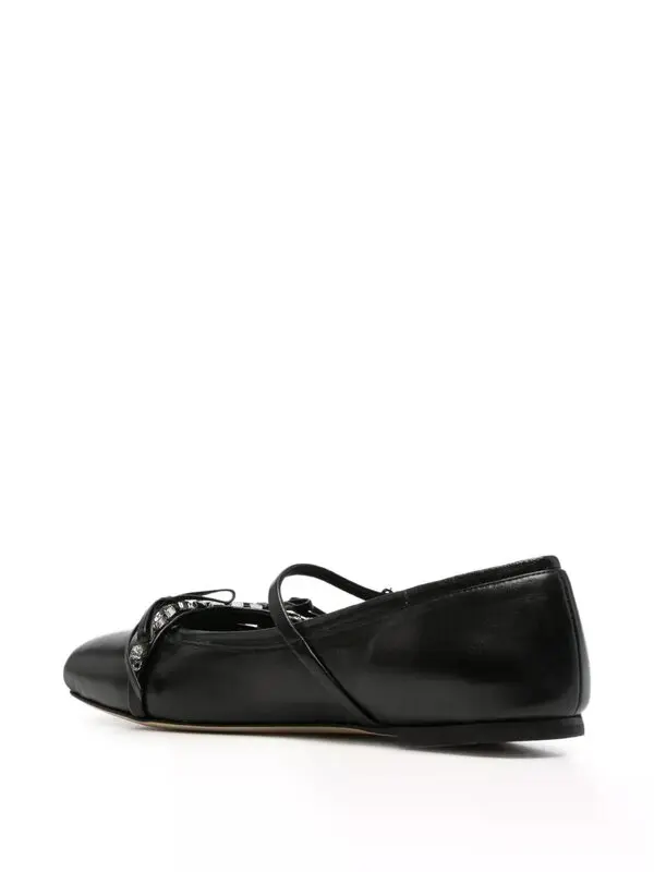 JIMMY CHOO Loli Embellished Ballet Flats