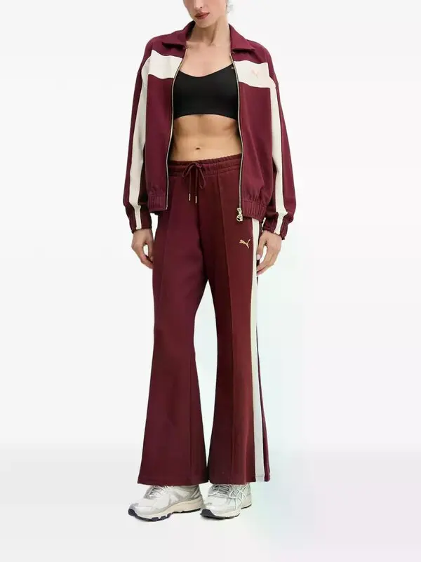 PUMA Side-stripe Fla Track Pants - Red