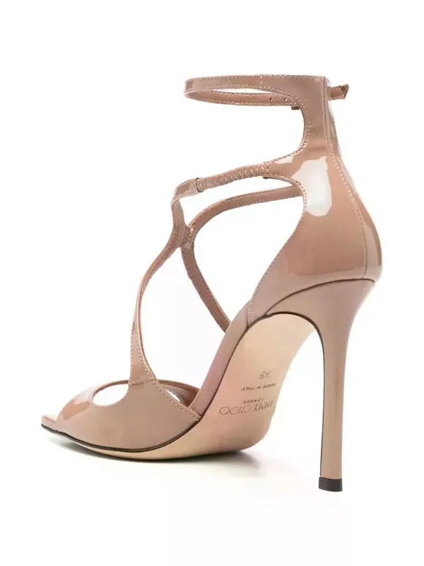 JIMMY CHOO Azia Crossover-strap Sandals
