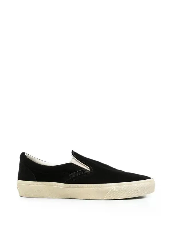 TOM FORD Slip-on Suede Sneakers - Black