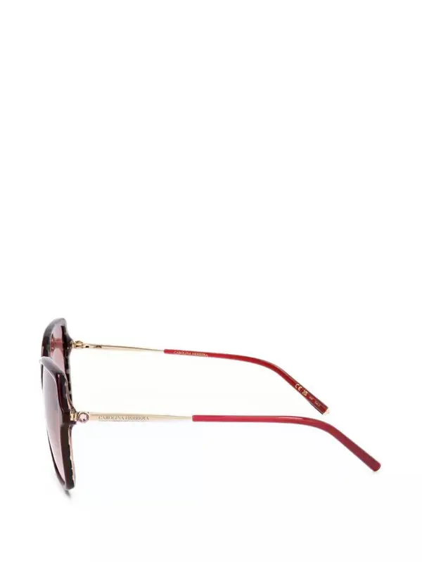 Carolina Herrera Geometric-frame Sunglasses