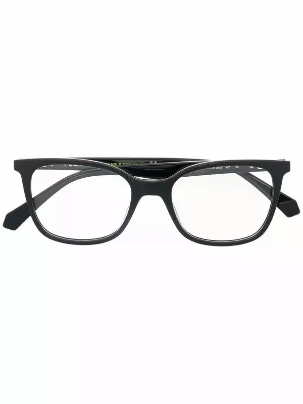 POLAROID Wayfarer Frame Eyeglasses - Black