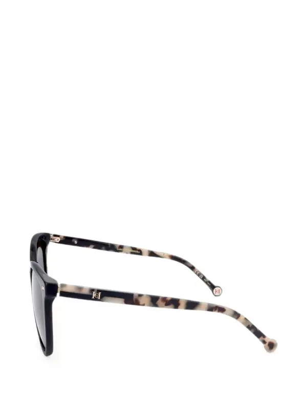 Carolina Herrera Tortoiseshell-effect Cat-eye Sunglasses