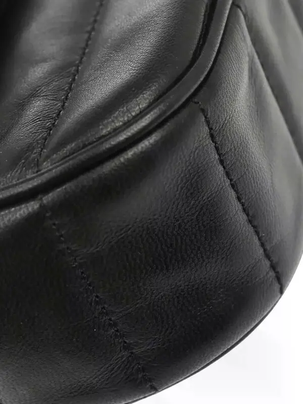 Celine 1990-2000s Quilted Chain Shoulder Bag