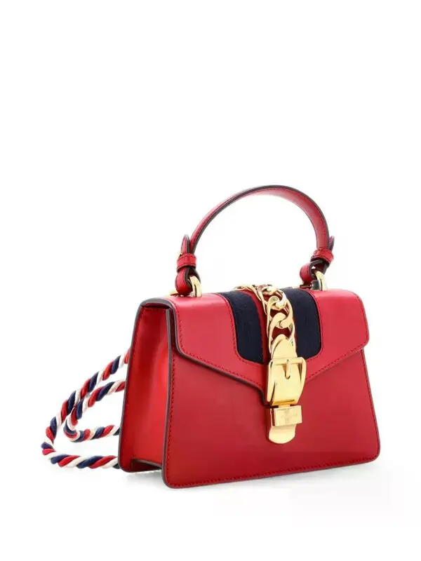 Gucci Sylvie Leather Mini Satchel