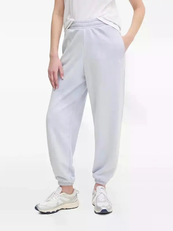 PUMA Jersey Track Pants With Embroidered Logo