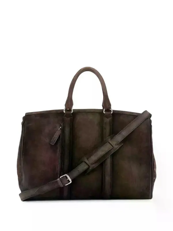 Officine Creative Quentin 009 Suede Duffle Bag