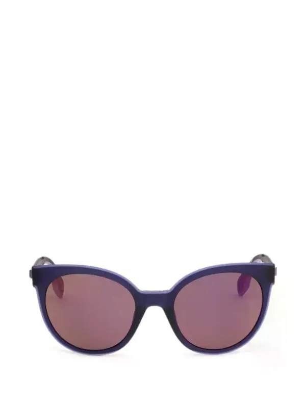 Adidas Matte-finish Cat-eye-frame Sunglasses - Blue