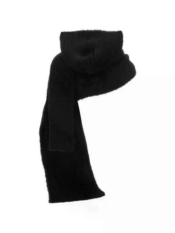 MAISON MARGIELA Numeric-signature Scarf - Black