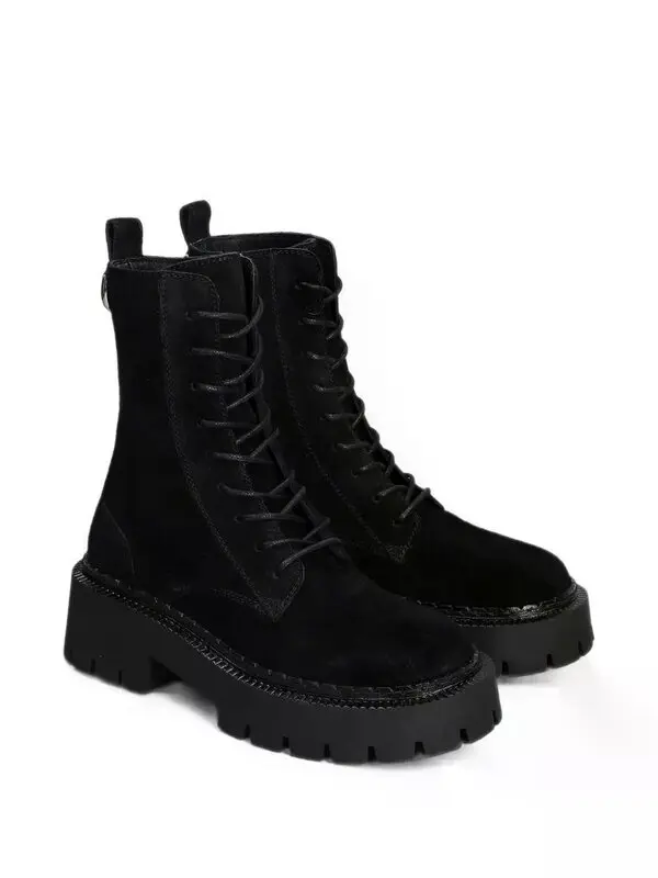 VIC MATIE Lace-up Platform Ankle Boots