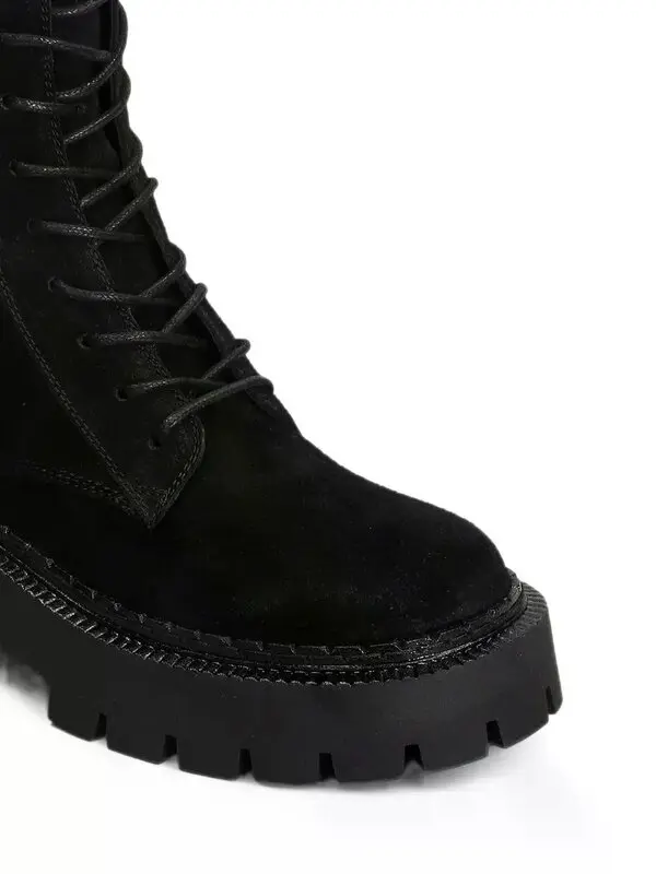 VIC MATIE Lace-up Platform Ankle Boots