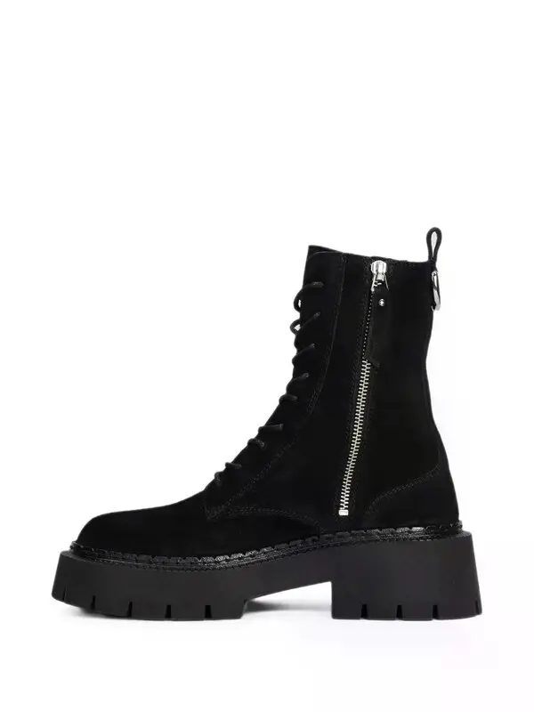 VIC MATIE Lace-up Platform Ankle Boots
