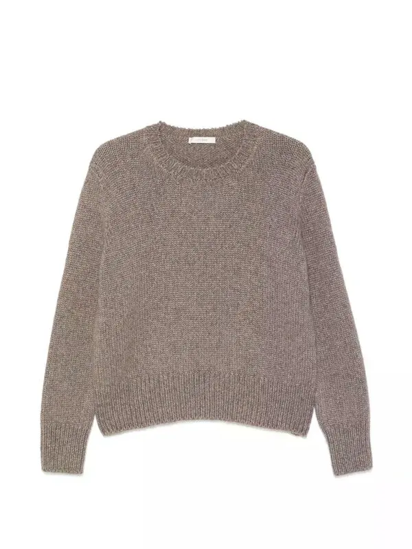 THE ROW Pato Crew Neck Sweater - Brown