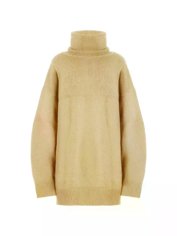 Wolford Luxe Ribbed-knit Turtleneck Sweater - Yellow