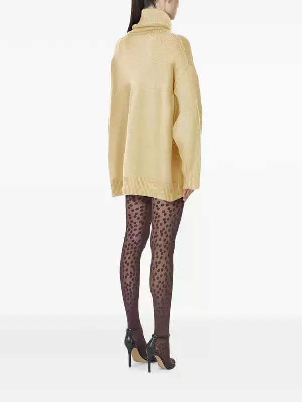 Wolford Luxe Ribbed-knit Turtleneck Sweater