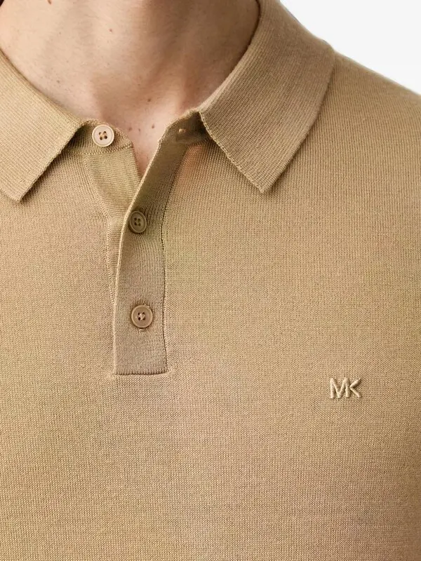 Michael Kors Merino Wool Polo Shirt