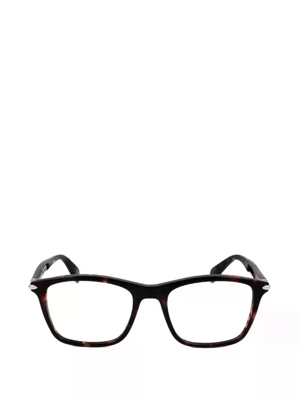 Rag & Bone Tortoiseshell-effect Rectangle-frame Glasses - Brown